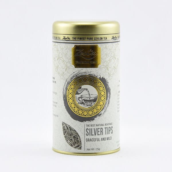 Zesta Tea Supreme Silver Tips Can 25g | Glomark.lk